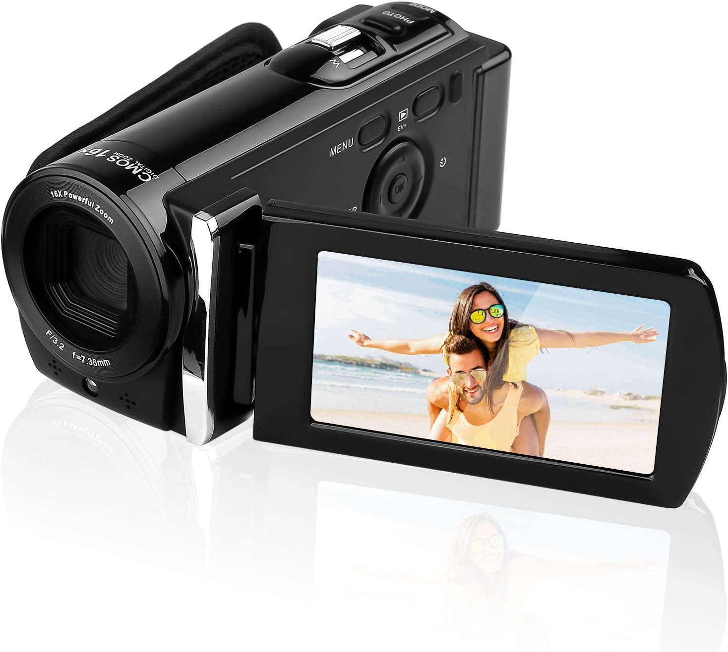 Amazon.com : KINGEAR PL014 16MP Digital Camera DV Video Recorder Mini ...