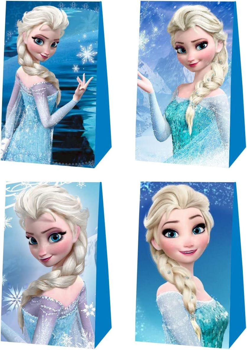 Amazon.com: Liphontcta KCEATOS 12pcs Frozen Princess Party Gift Bags ...