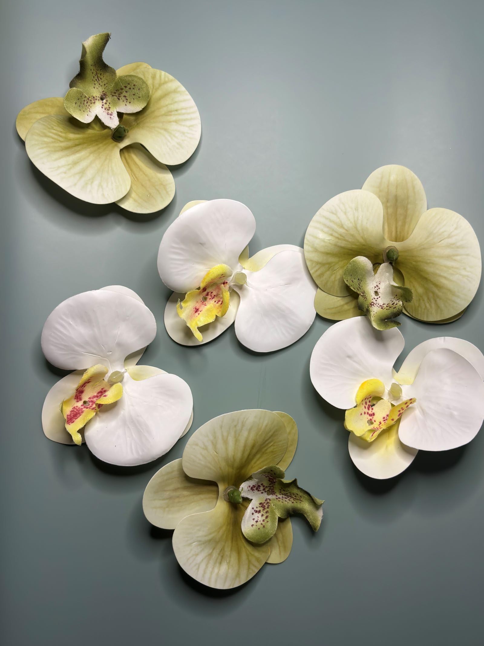 ORI-PANDA Orchid Petals Artificial Decorations Orchids Heads Flowers ...