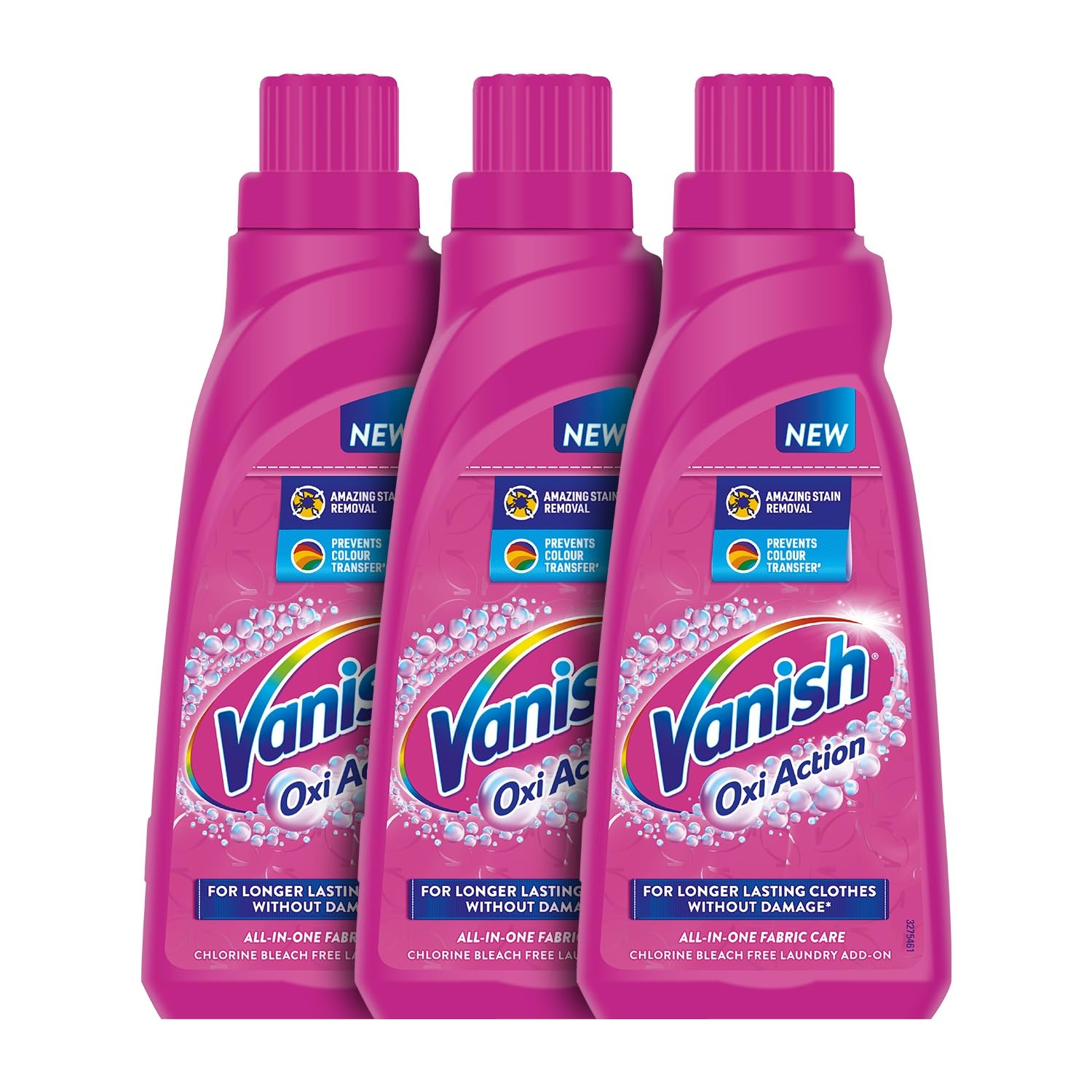 Buy Vanish 400 ml (Pack of 3), All In One Stain Remover | Removes Tough ...