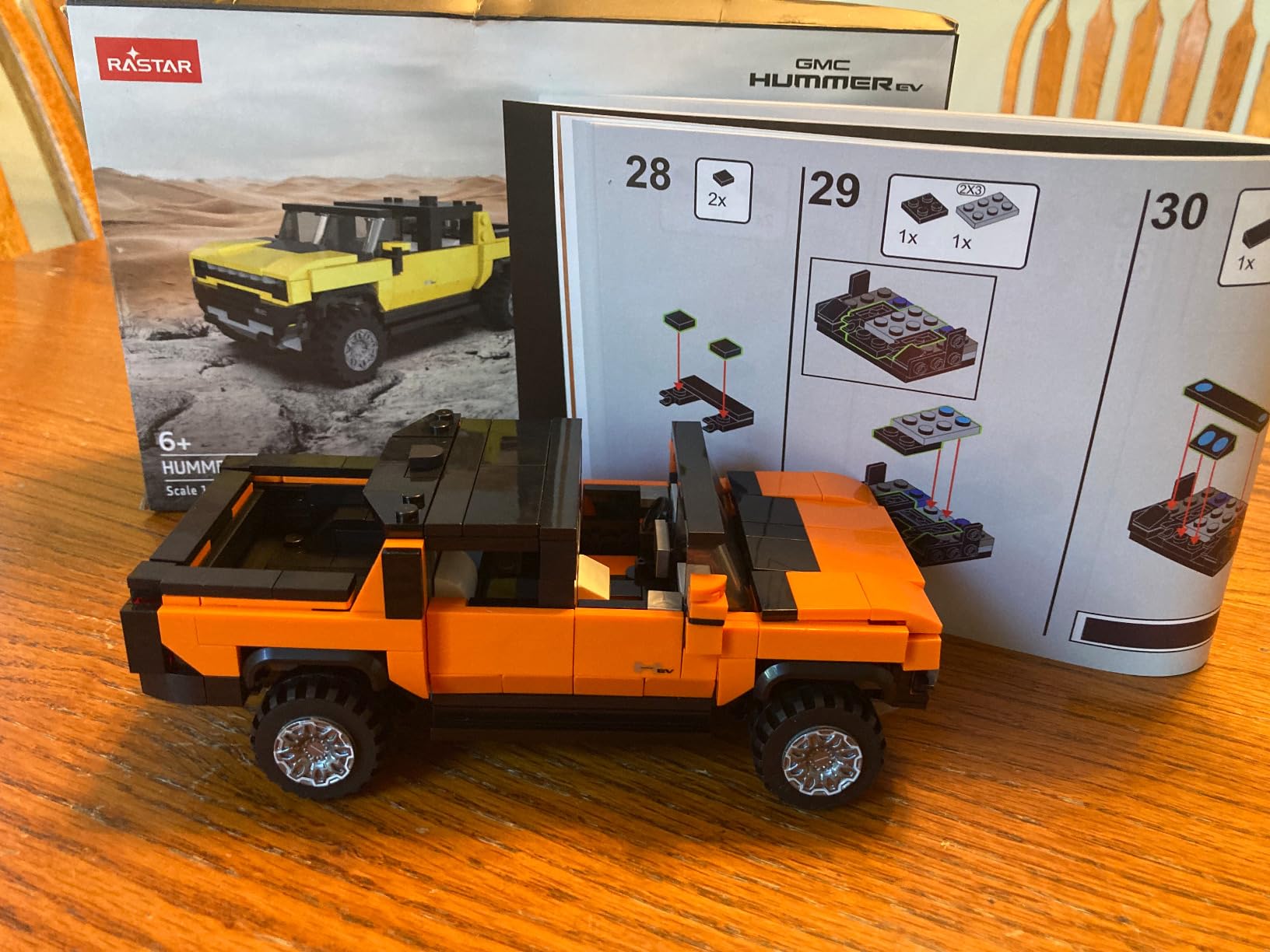 Amazon.com: RASTAR 93700 1/30 Building Bricks - 431PCs Officially ...