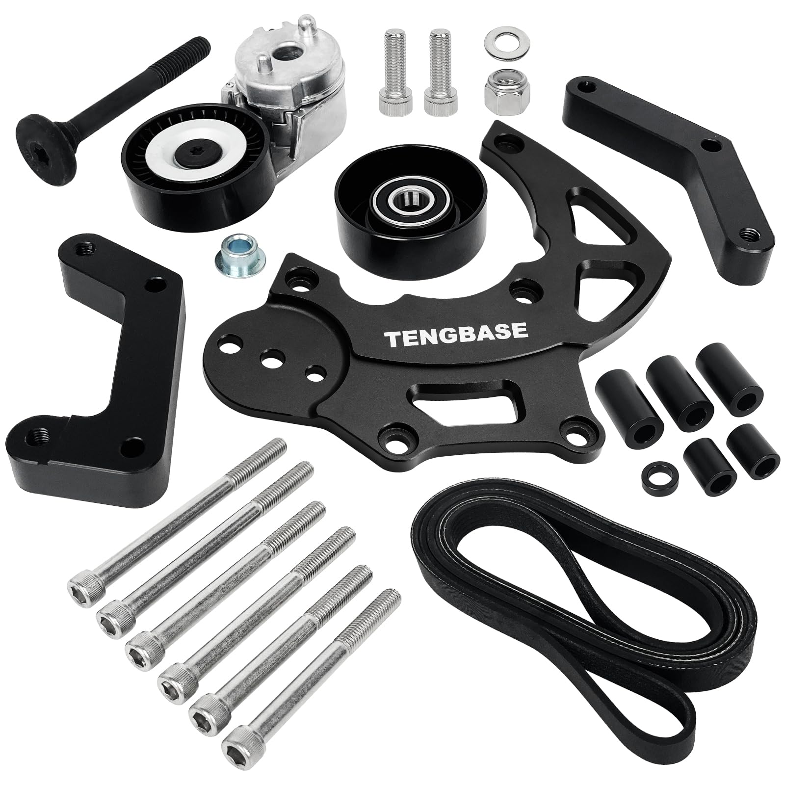 Amazon.com: TENGBASE LS R4 AC Compressor Bracket Kit - High Mount ...