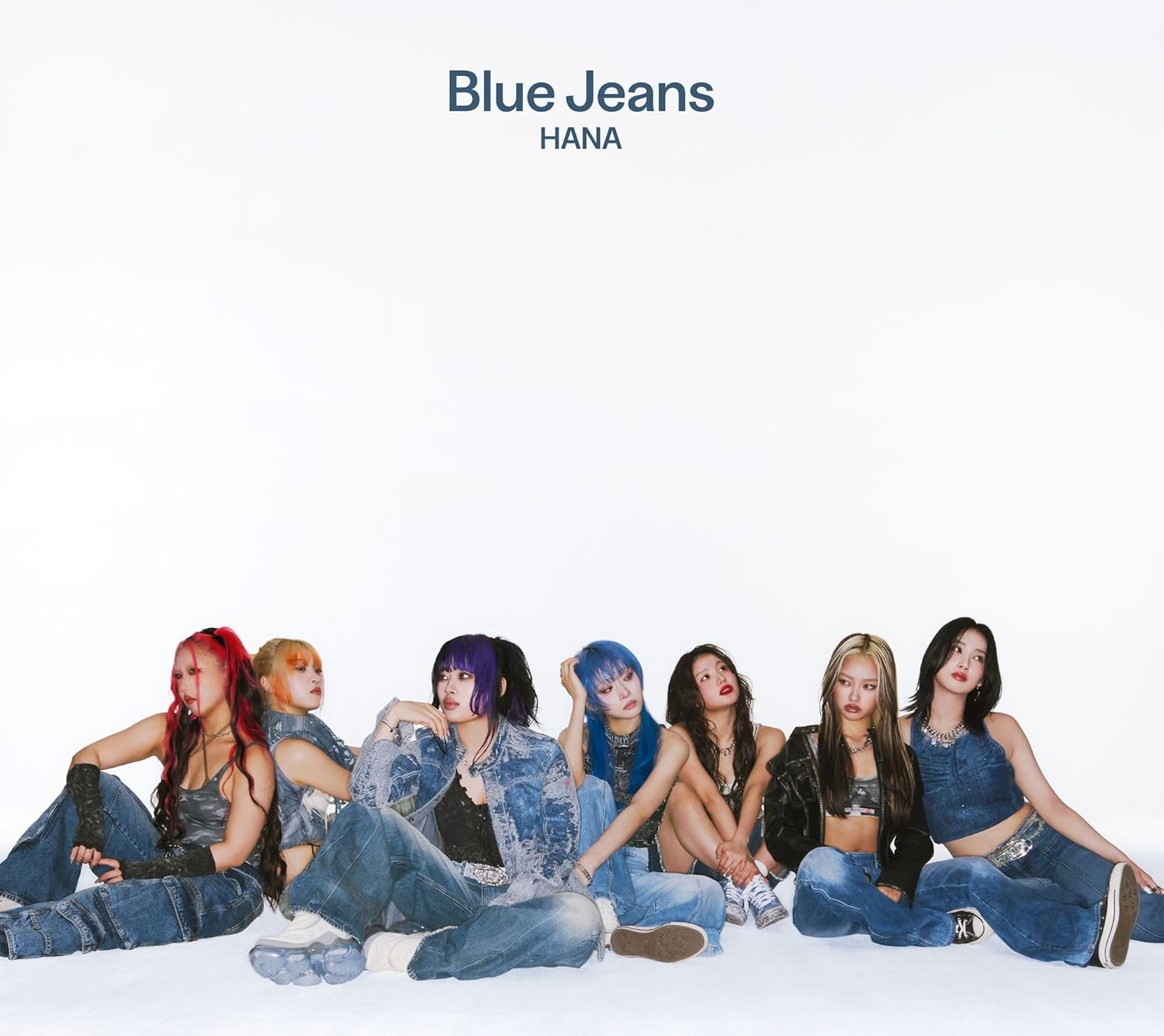Amazon.co.jp: 【メーカー特典あり】Blue Jeans (通常盤) - HANA (ポストカード（アーティスト写真絵柄）付 ...