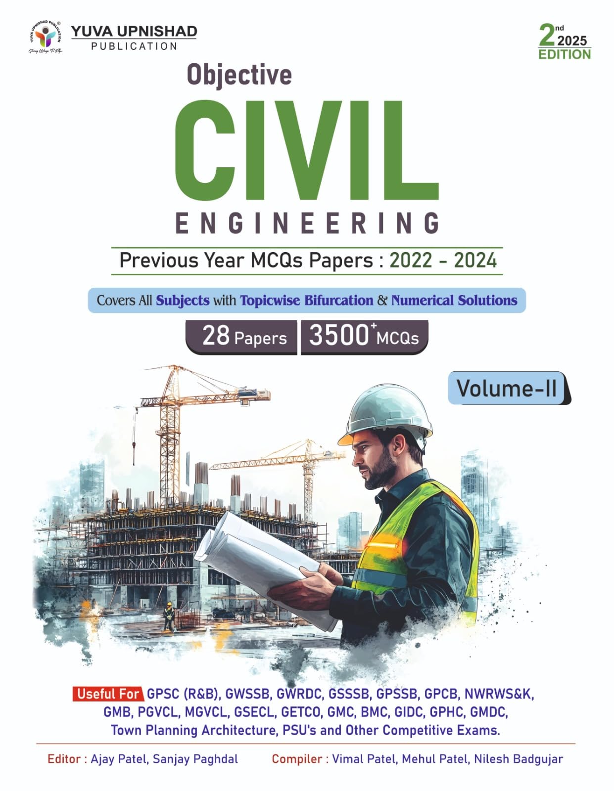 Objective CIVIL ENGINEERING Volume-2 | Previous Years MCQs Papers ...