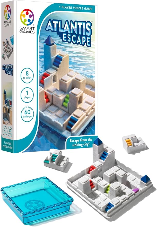 Smart Games - Atlantis Escape - Brainstorming éducatif - Jeu de ...