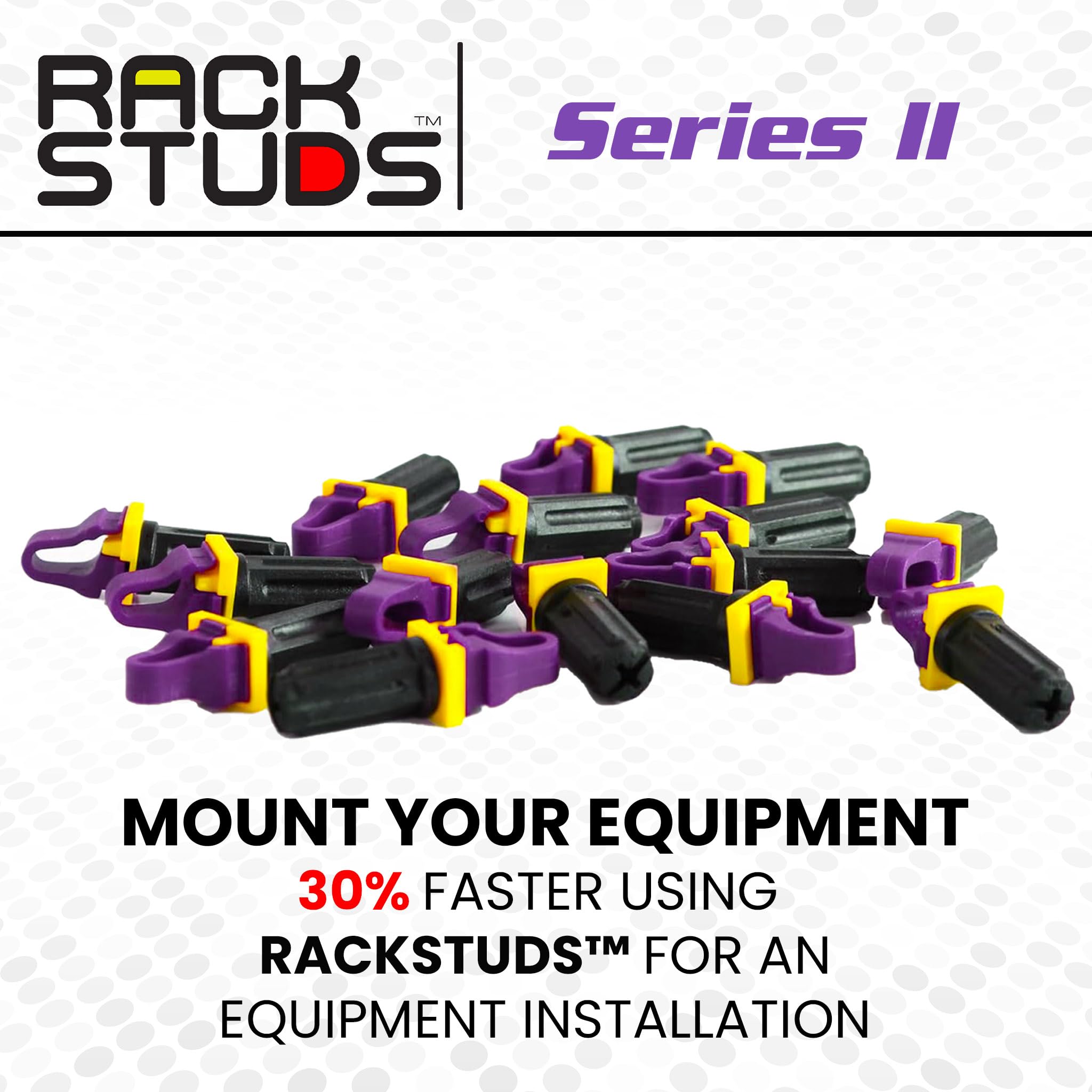 Snapklik.com : Rackstuds P20 Series II - Server Rack Screws 20-Pack ...