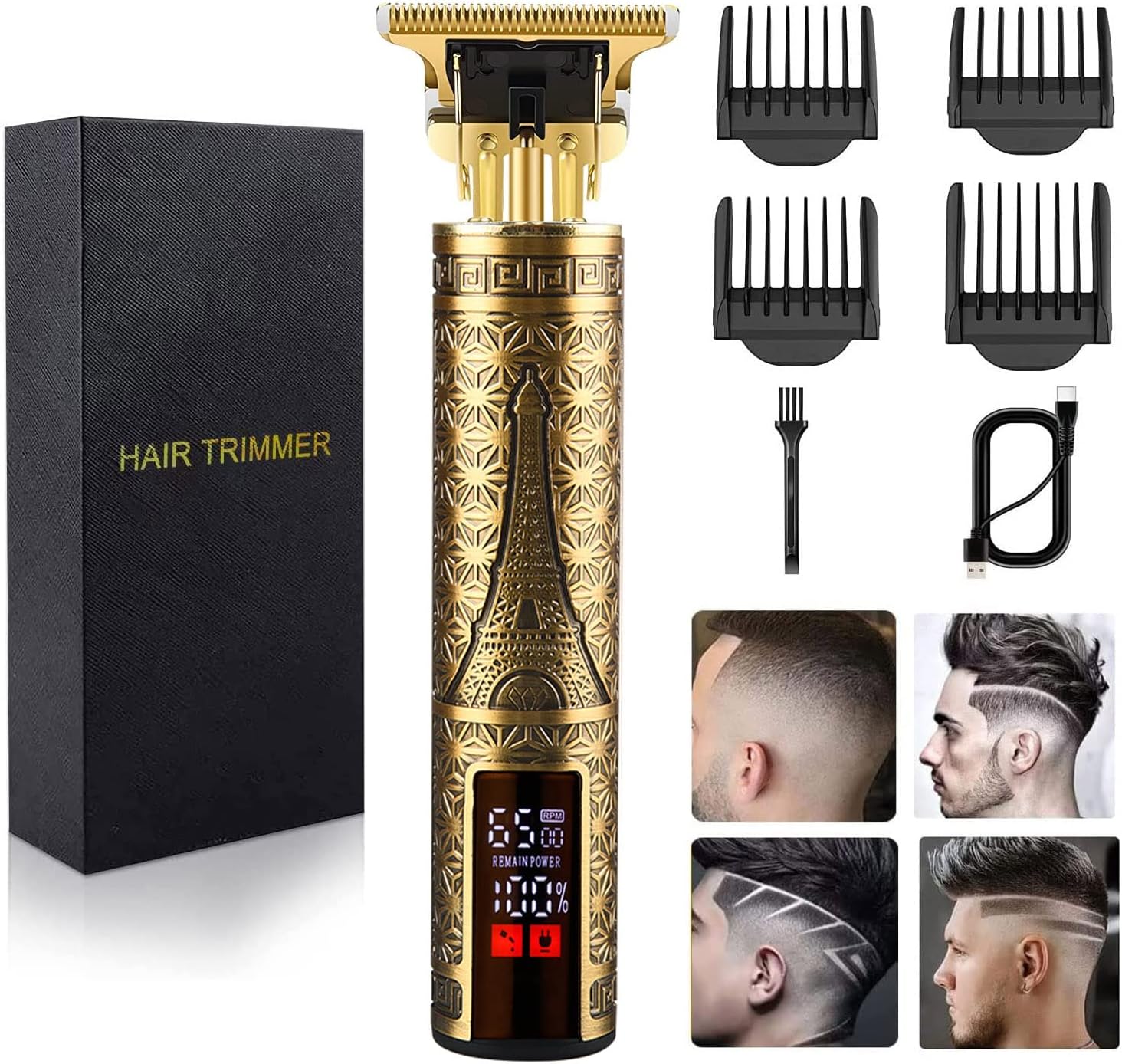 Amazon.com: Hair Clippers for Men, Professional Hair Trimmer Zero ...