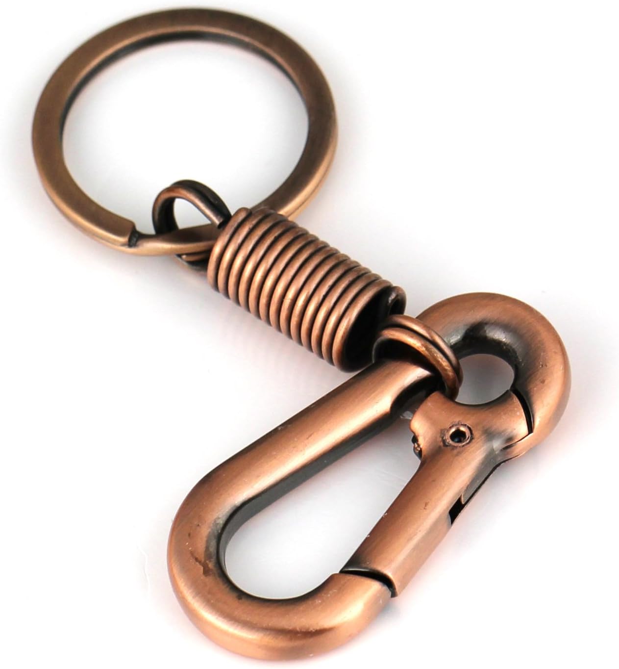 Amazon.com: maycom Retro Style Simple Strong Carabiner Shape Keychain ...