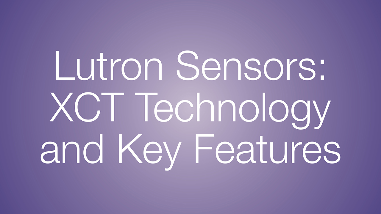 Watch Lutron Sensors& Key Benefits on Amazon Live