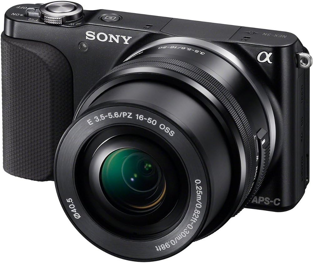 Amazon.com : Sony NEX-3NL/B Mirrorless Digital Camera Kit (Black ...