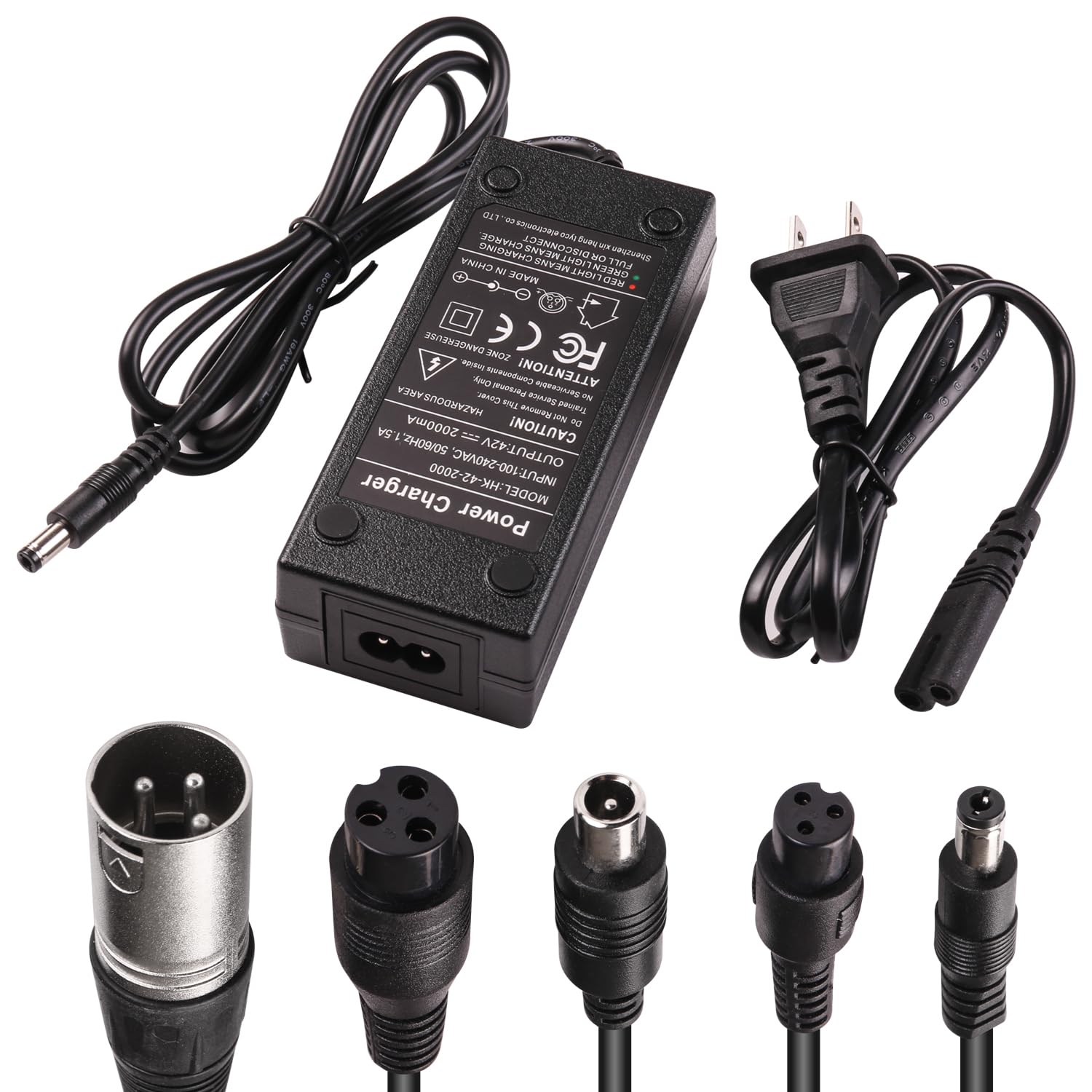 Jetson Ebike Charger 36V Electric Scooter Battery Charger, 42V 5A ...