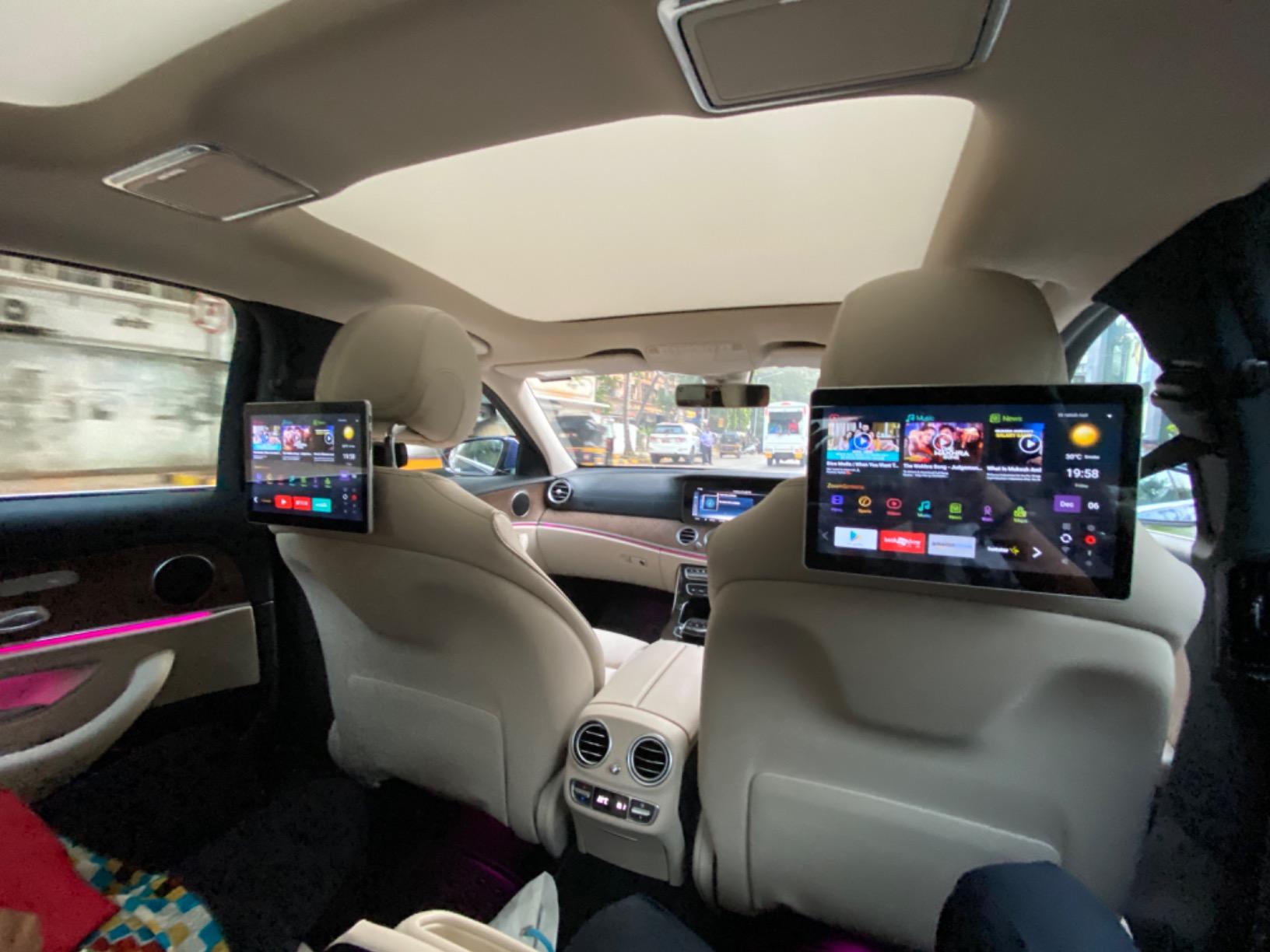 Zoomscreens Car Multimedia Entertainment Monitor System Back Seat ...