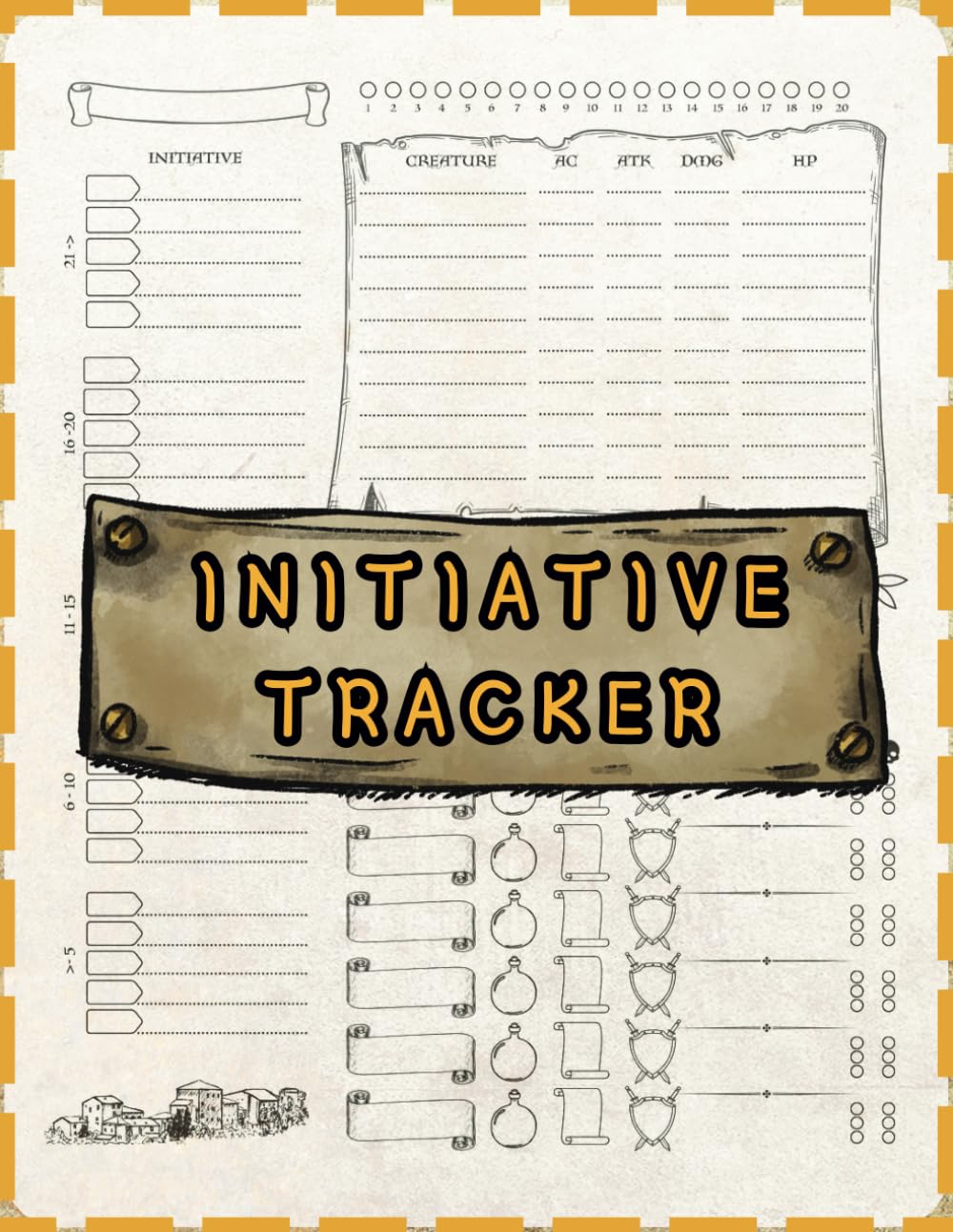 Initiative Tracker: RPG Combat Organizer for Dungeon Masters and Game ...
