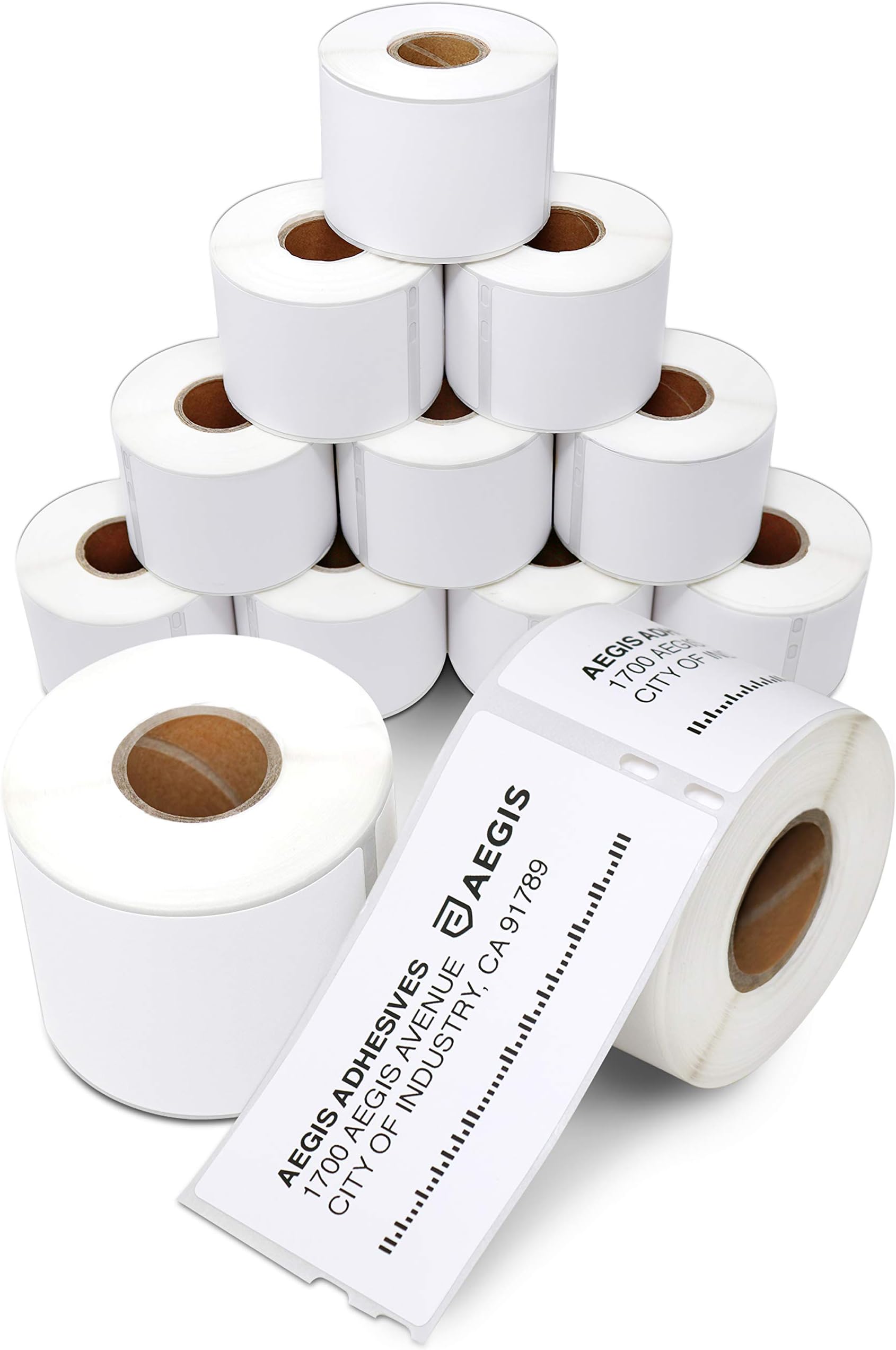 Amazon.com : Aegis Adhesives - Compatible Direct Thermal Labels ...