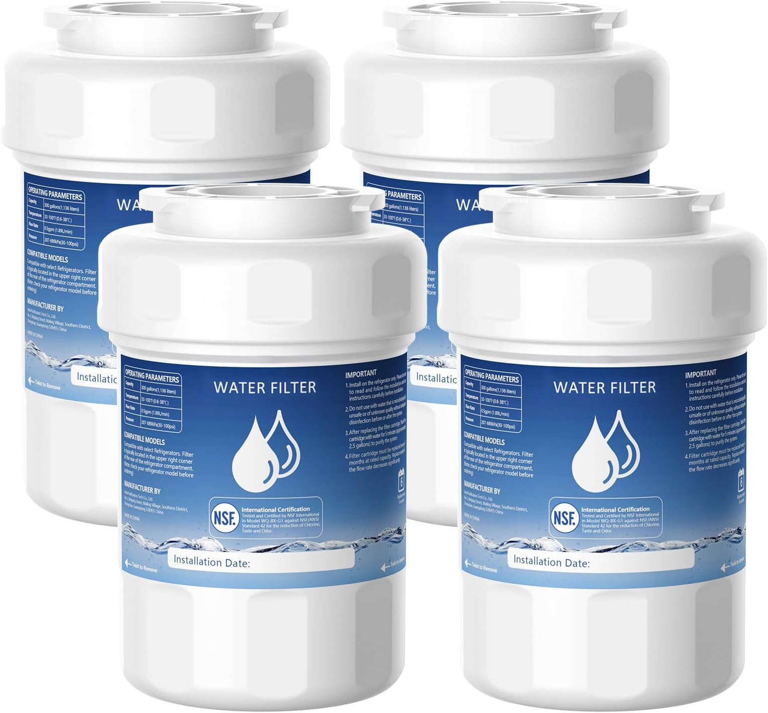 Amazon.com: MWF Water Filter Compatible with GE® MWF®, SmartWater MWFP ...