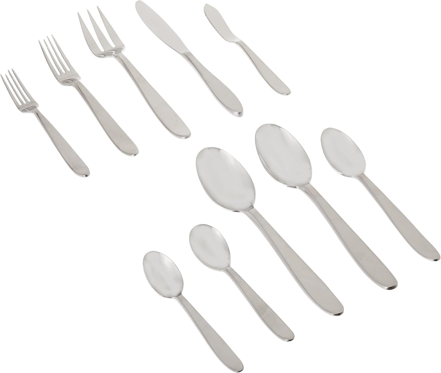 Amazon.com | DAVID SHAW PRD625 45 Piece Splendide Montana Flatware Set ...