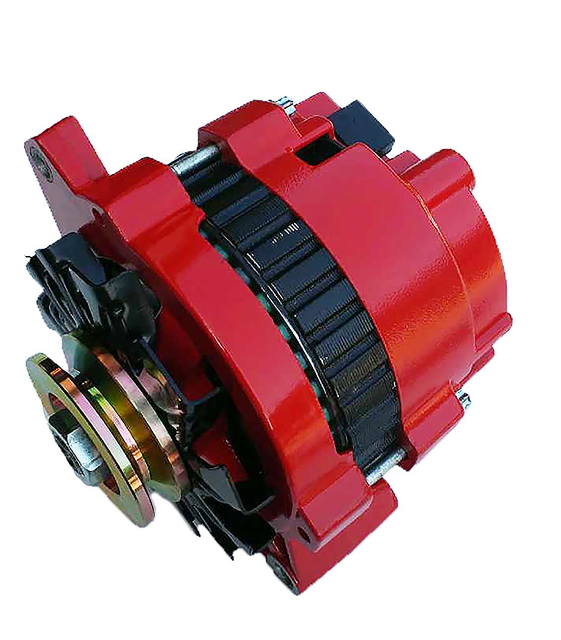 Amazon.com: fits from 1965 to 1980 RED ALTERNATOR FOR GM CHEVROLET ONE ...