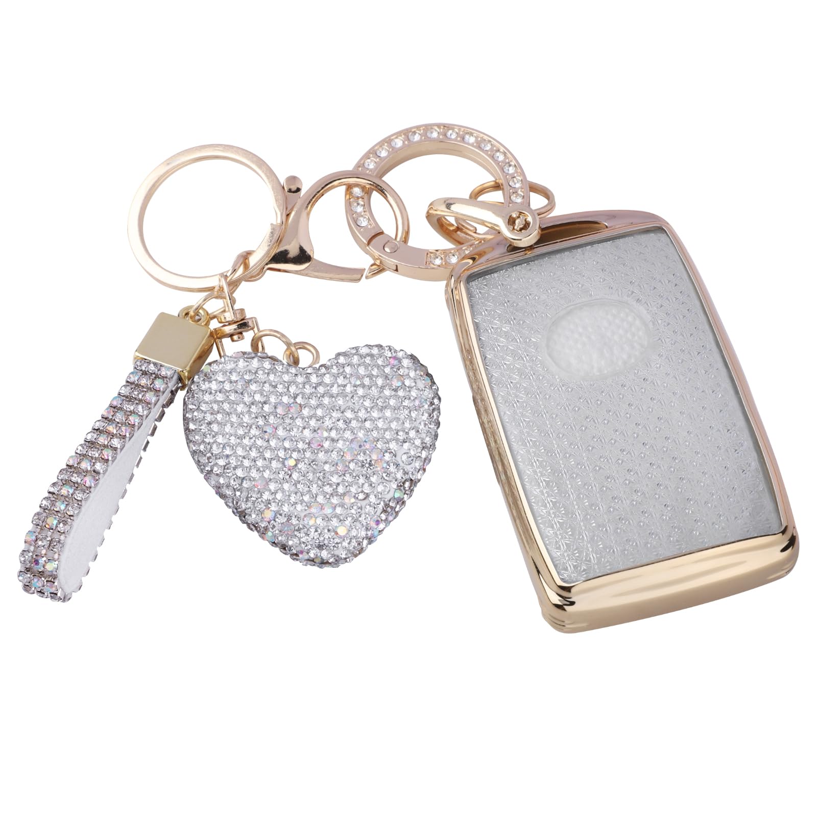 Amazon.com: Meruns for Mazda key fob cover with Diamond Bling Keychain ...