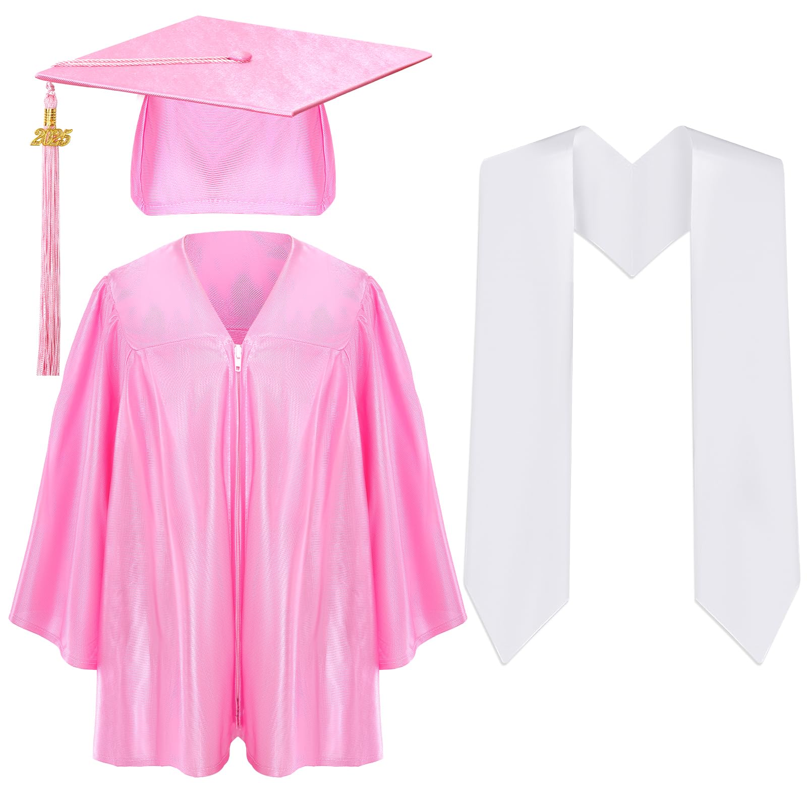 Snapklik.com : Baotongle Pink Kindergarten Preschool Graduation Gown ...