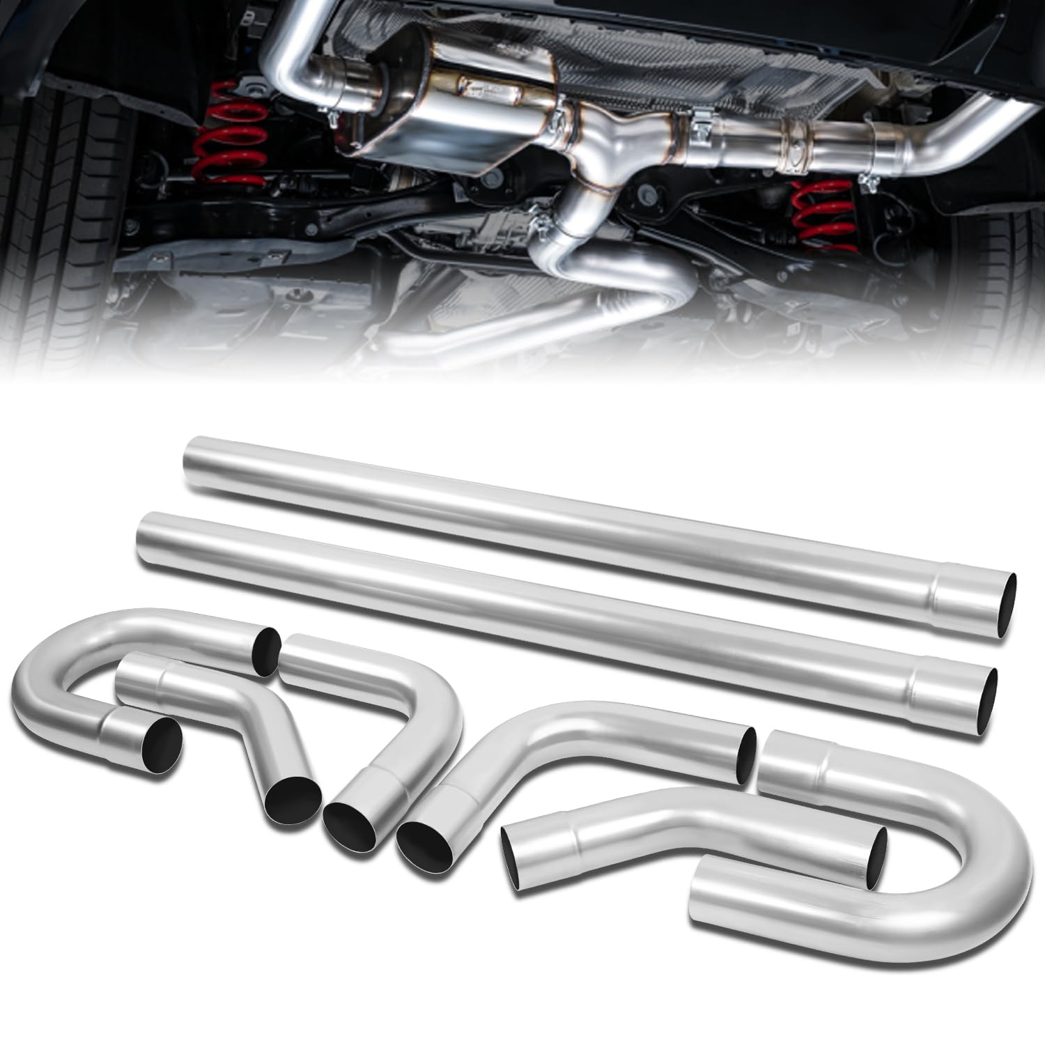 Amazon.com: D SOLUTIONS 3 Inch OD Custom Exhaust Kit Tubing Mandrel ...