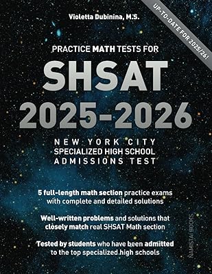 Buy Practice Math Tests For SHSAT Online Nepal | Ubuy