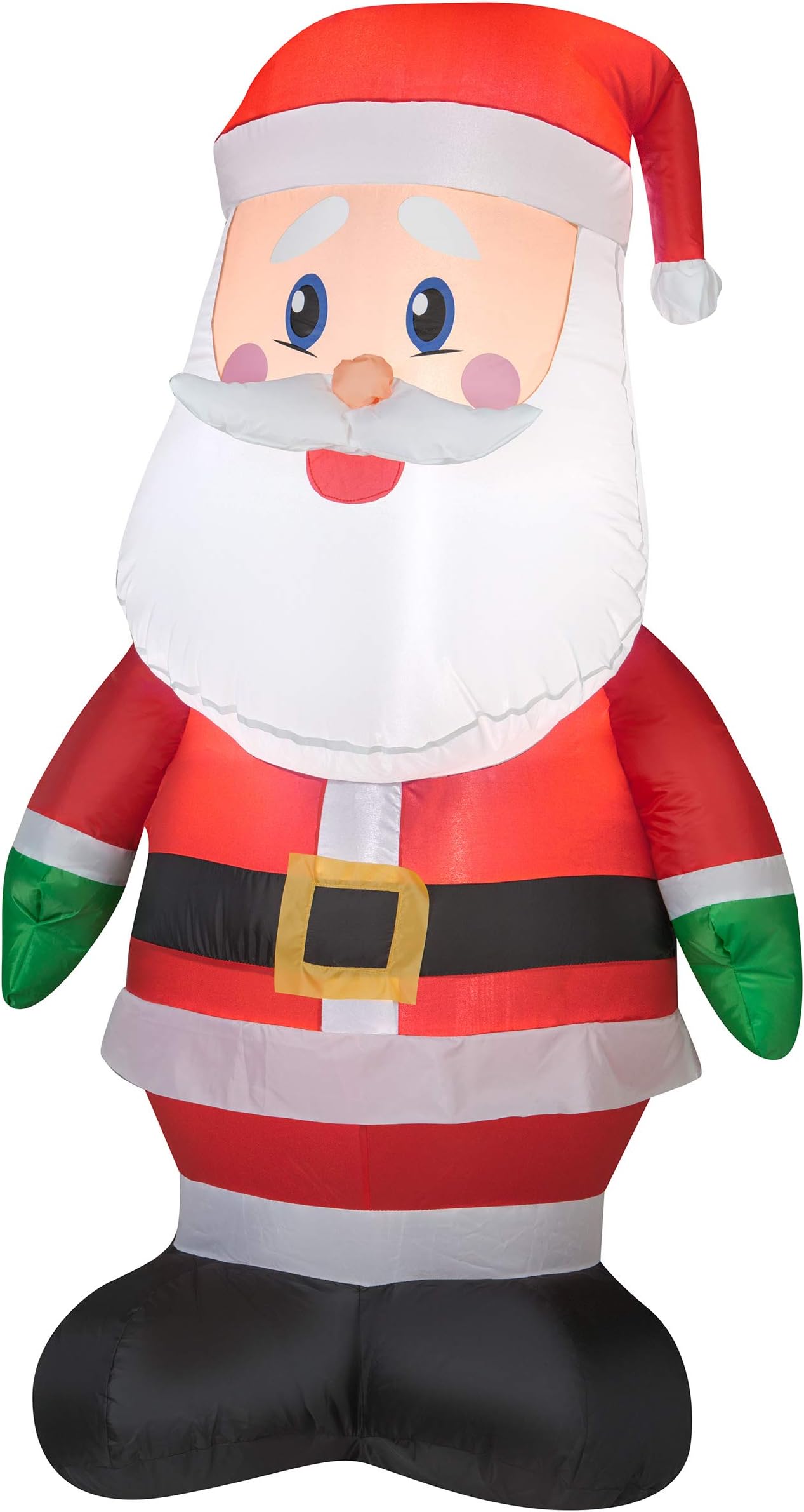 Amazon.com: Gemmy Christmas Airblown Inflatable Goat in Santa Suit, 3.5 ...