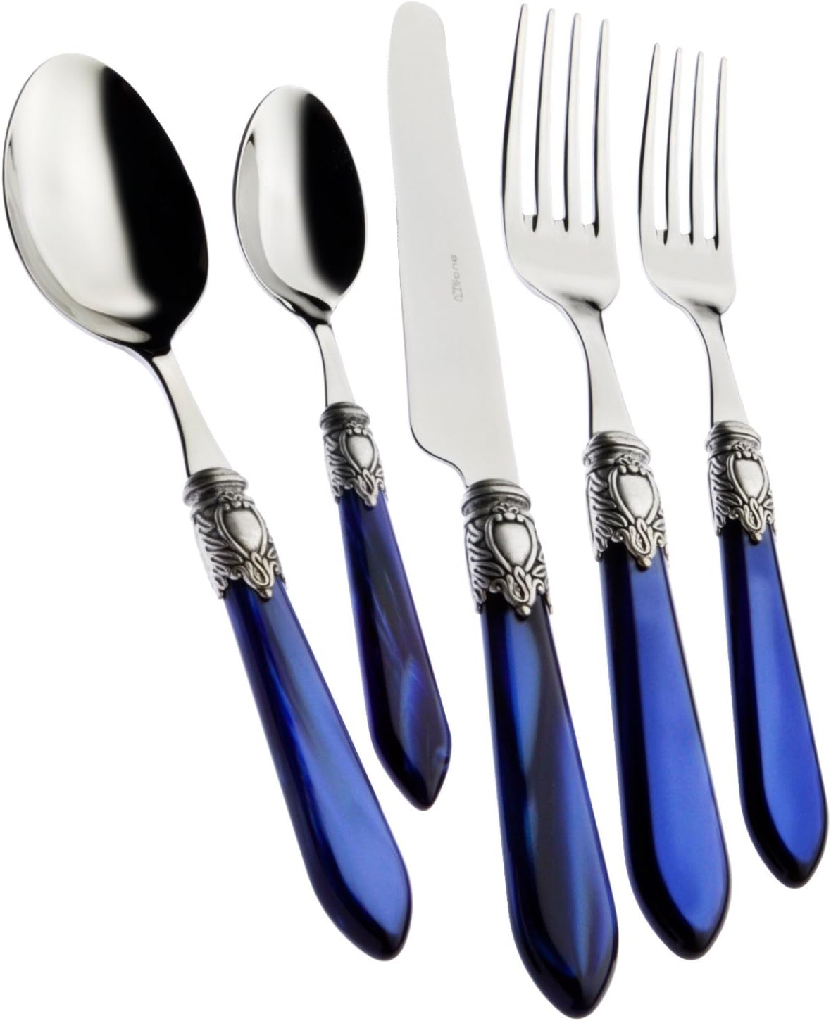 Amazon.com | BUGATTI ITALY Oxford Antique 5 Piece Place Setting ...