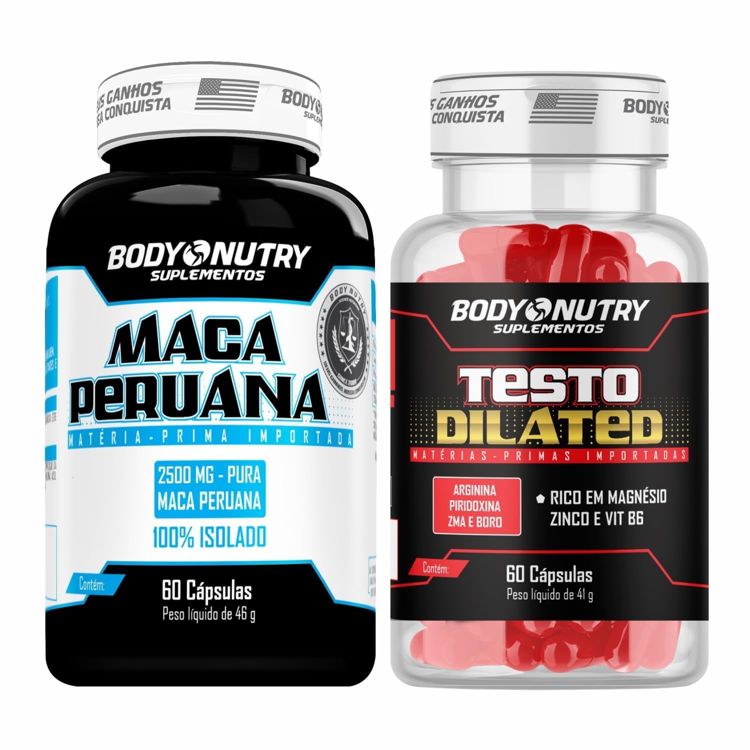 Kit Maca Peruana 60 Capsulas 2000mg Maca Peruana em Capsulas Pura ...