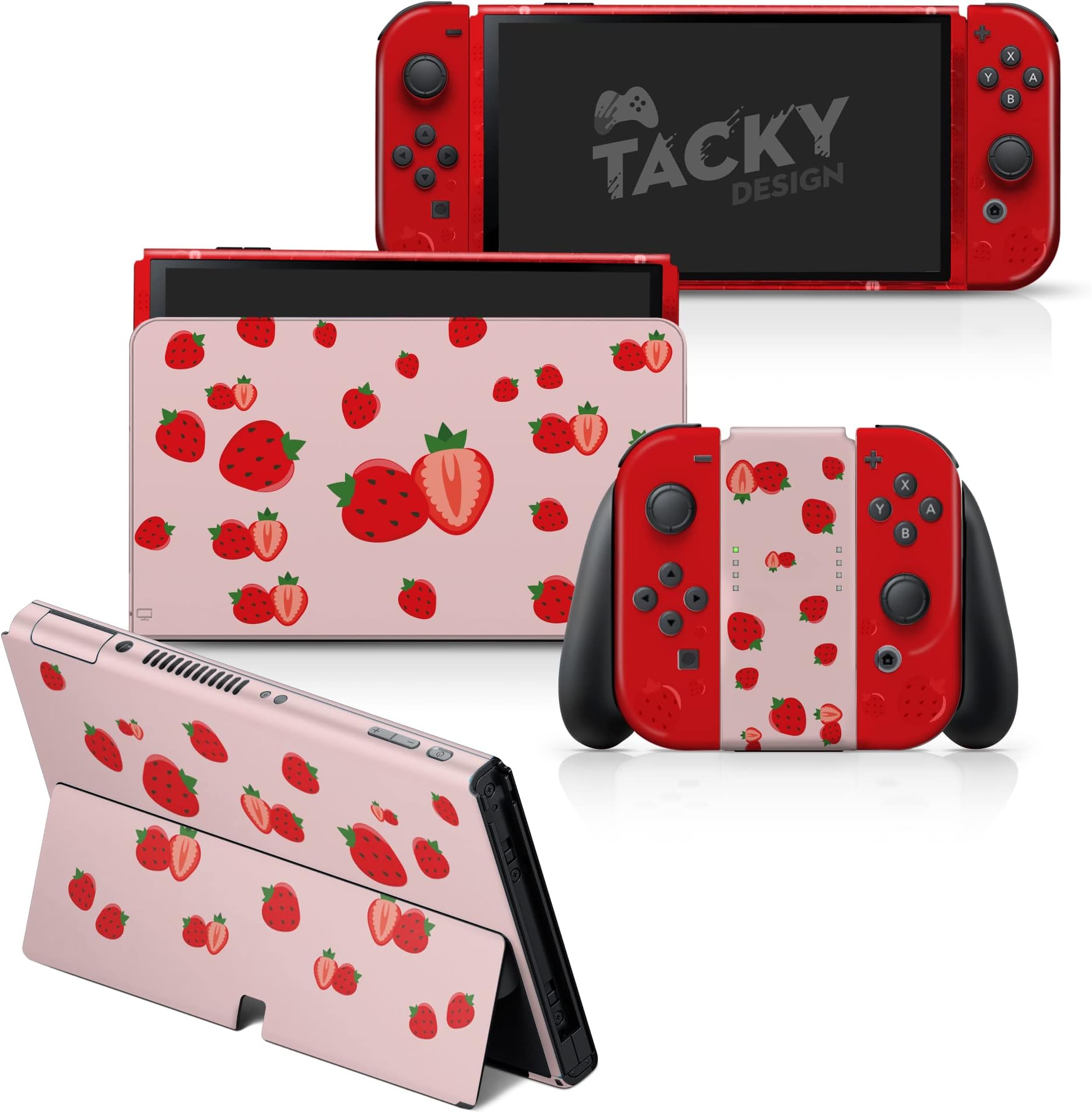 Amazon.com: Tacky Design Leaves Skin Compatible with Nintendo Switch ...