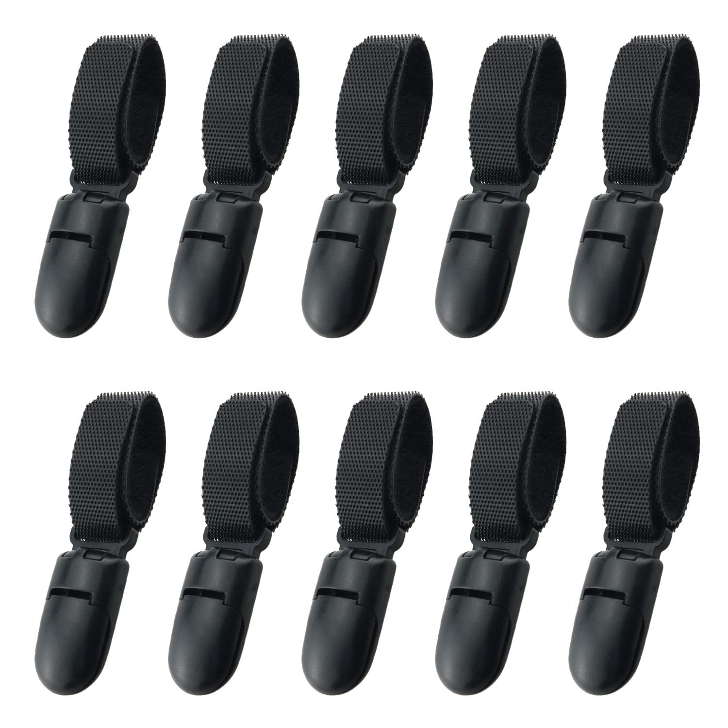 Amazon.com : HSCGIN 10pcs Garden Flag Rubber Stoppers 117x19mm Black ...