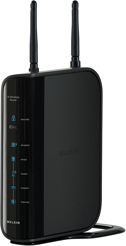Belkin N Wireless Router with Simple Security Set up for use with a ...