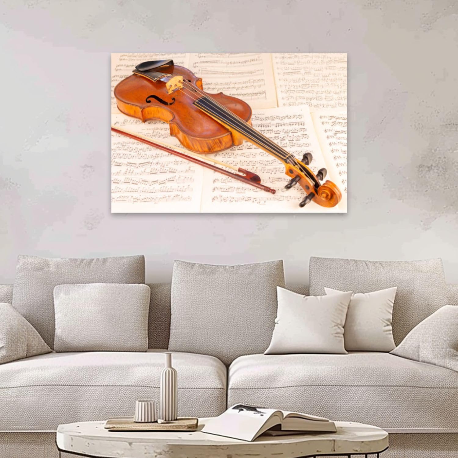 Baroque Violin Painting