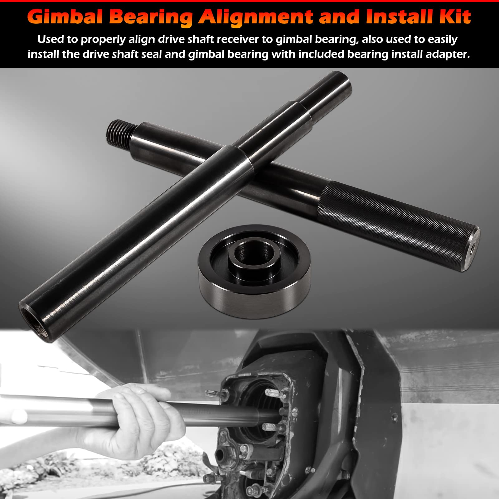 Snapklik.com : Gimbal Bearing Alignment And Install Kit, Heavy Duty ...