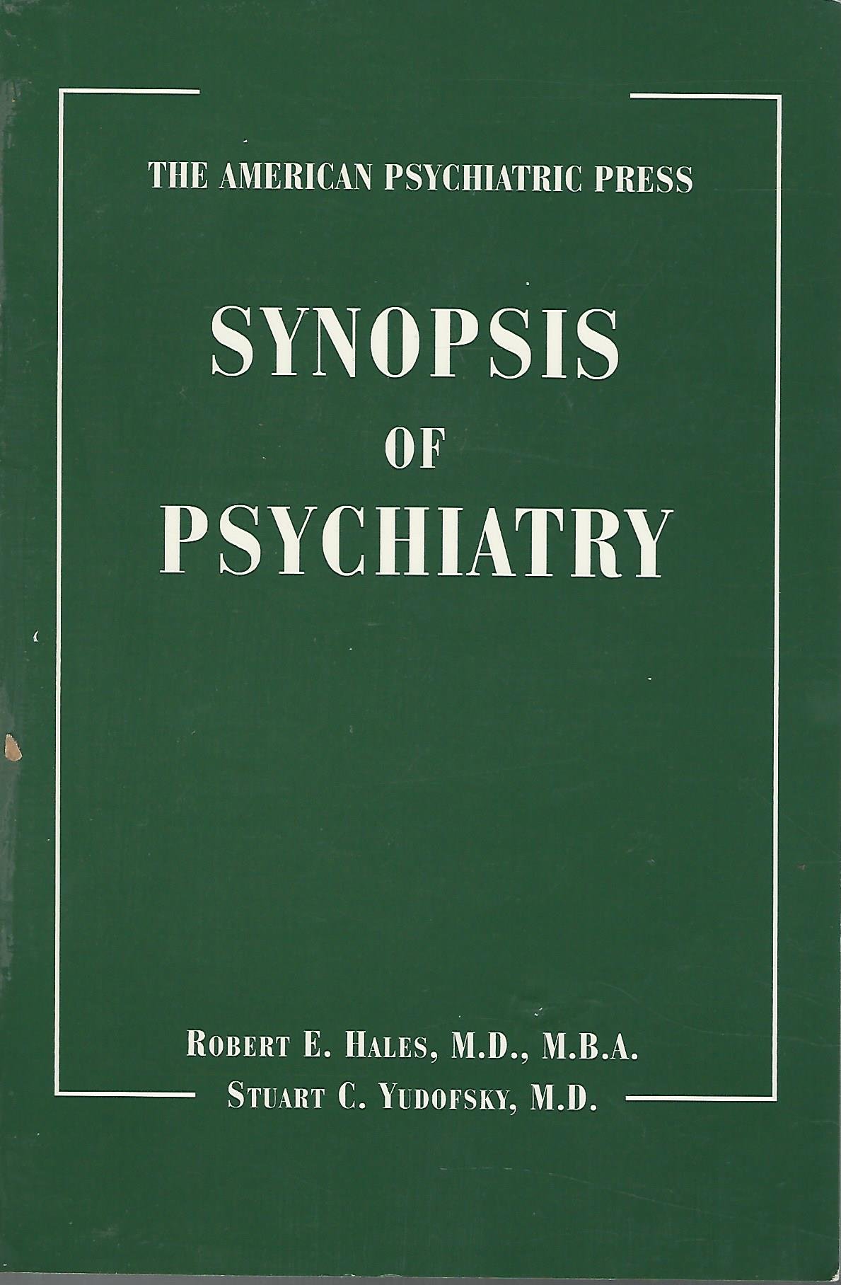 The American Psychiatric Press Synopsis of Psychiatry: 9780880488891 ...