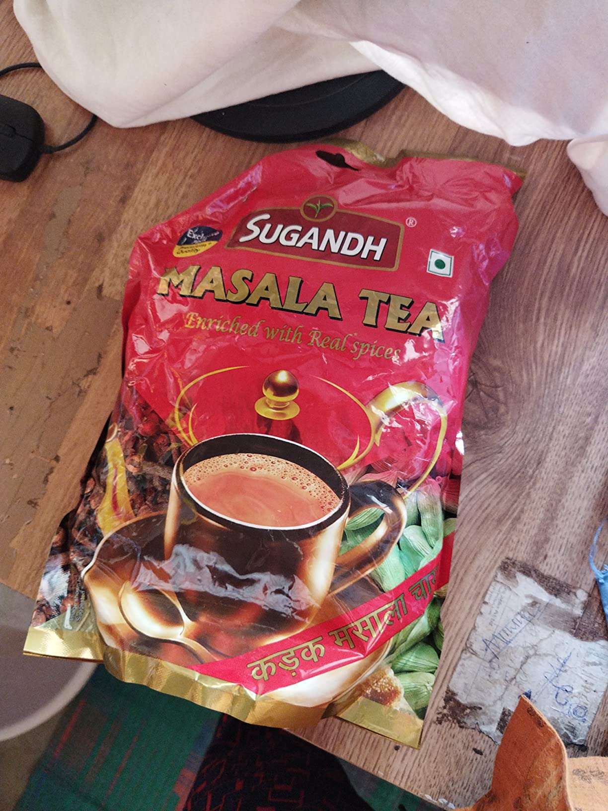 Sugandh Masala Tea 800g - Pack of 4 x 200g Each - Made with Real Spices ...