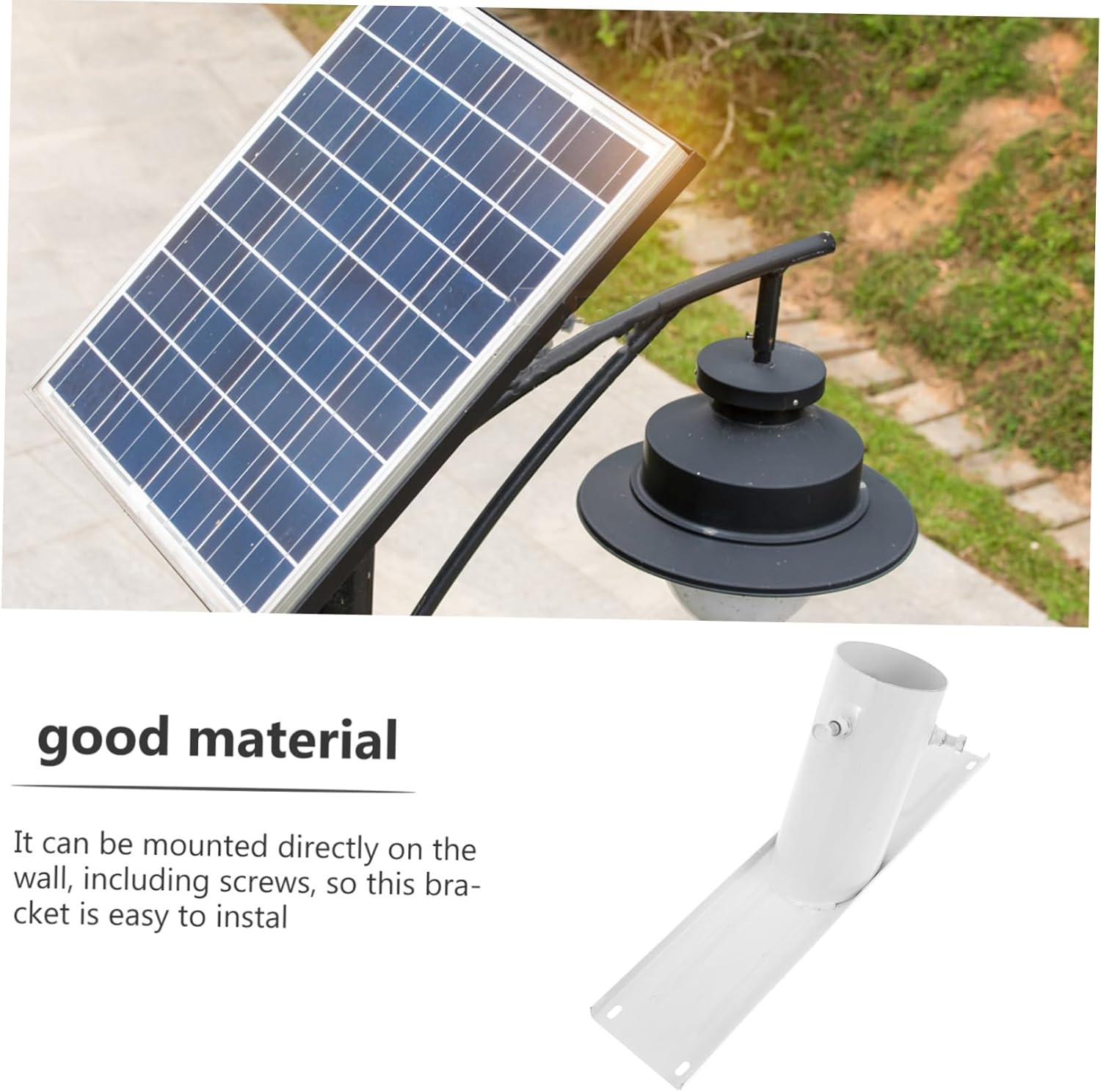 GANAZONO 1 Set Solar Panel Bracket Solar Panel Tray Mount Solar Panel ...
