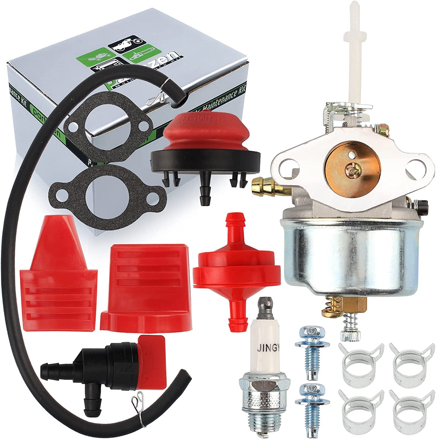 Amazon.com: partszen 632371 632379 Carburetor for Tecumseh H50 HSK50 ...