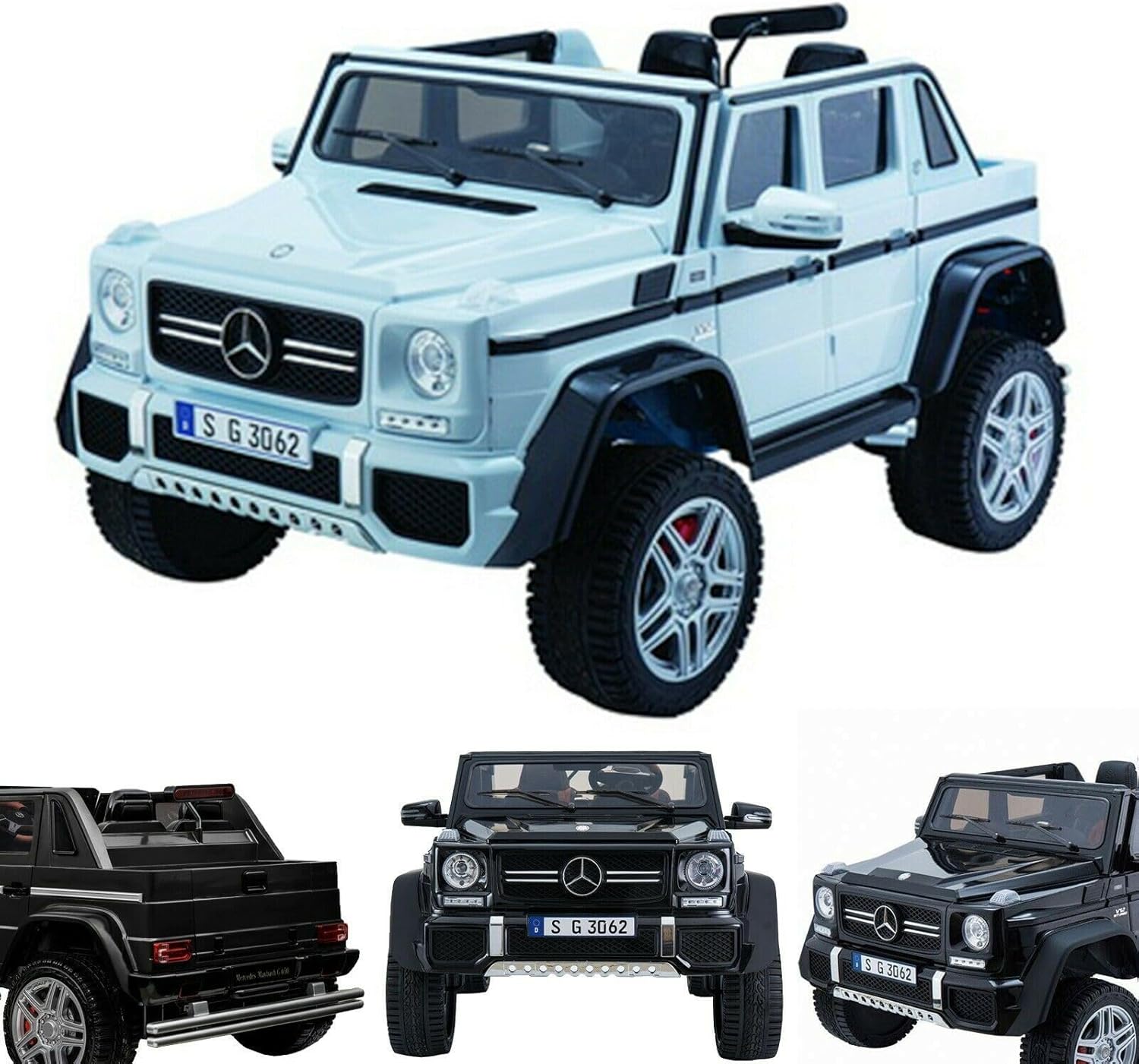 Mercedes Benz Maybach G650 24V Kids Electric Ride On Car with Remote ...