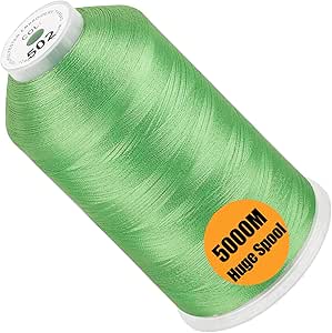 Amazon.com: New brothread - Single Huge Spool 5000M Each Polyester ...