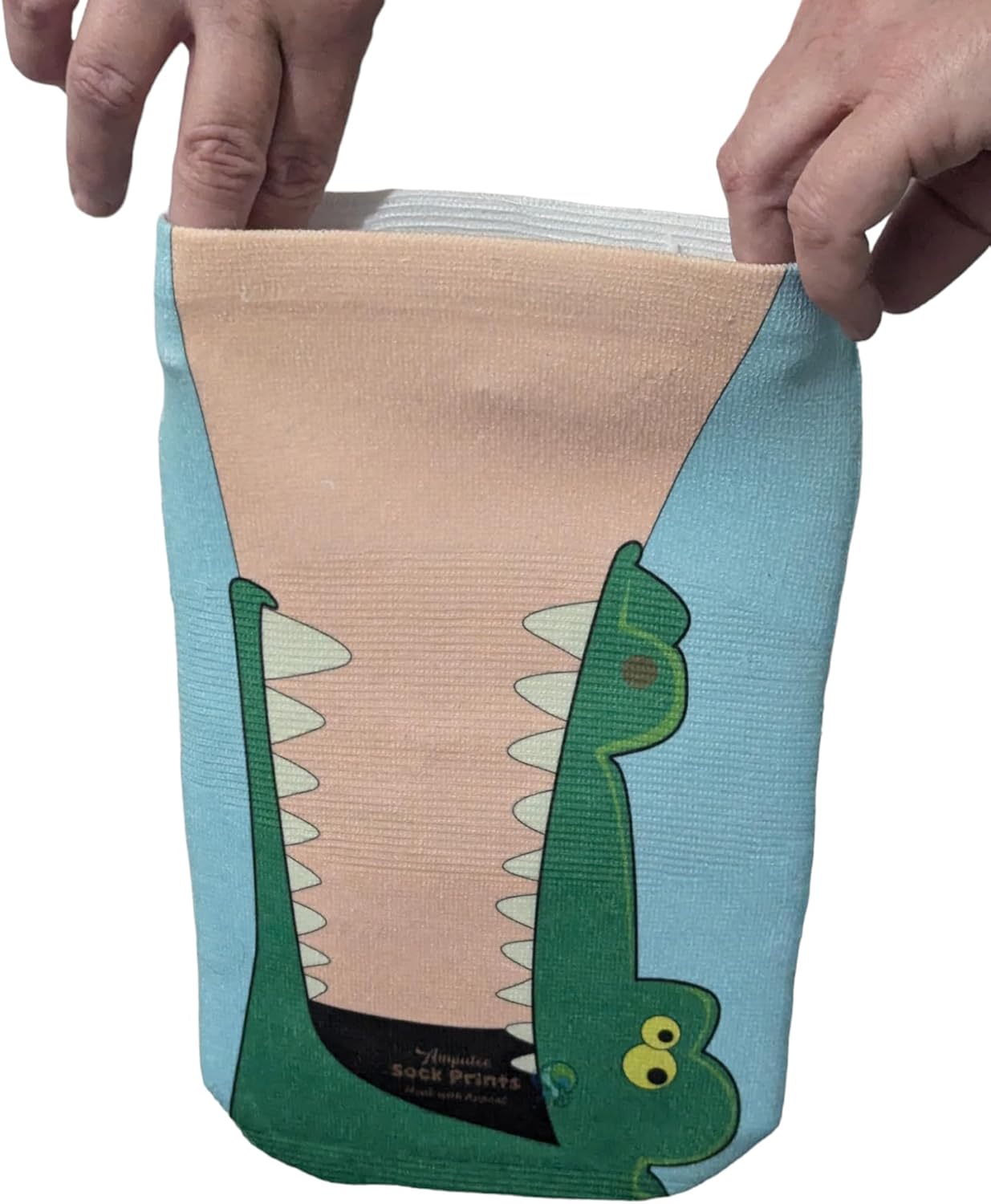 Amazon.com: Heal with Appeal Amputee Sock, Gator Bite v1, 3PLY Residual ...