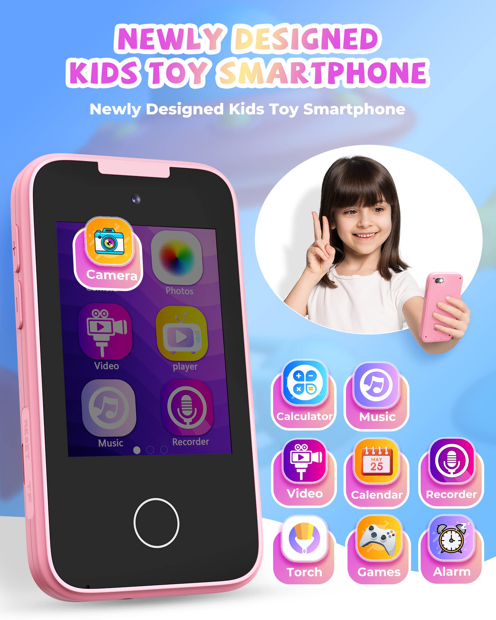 Snapklik.com : Kids Toy Smartphone, Gifts And Toys For Girls Boys Ages ...