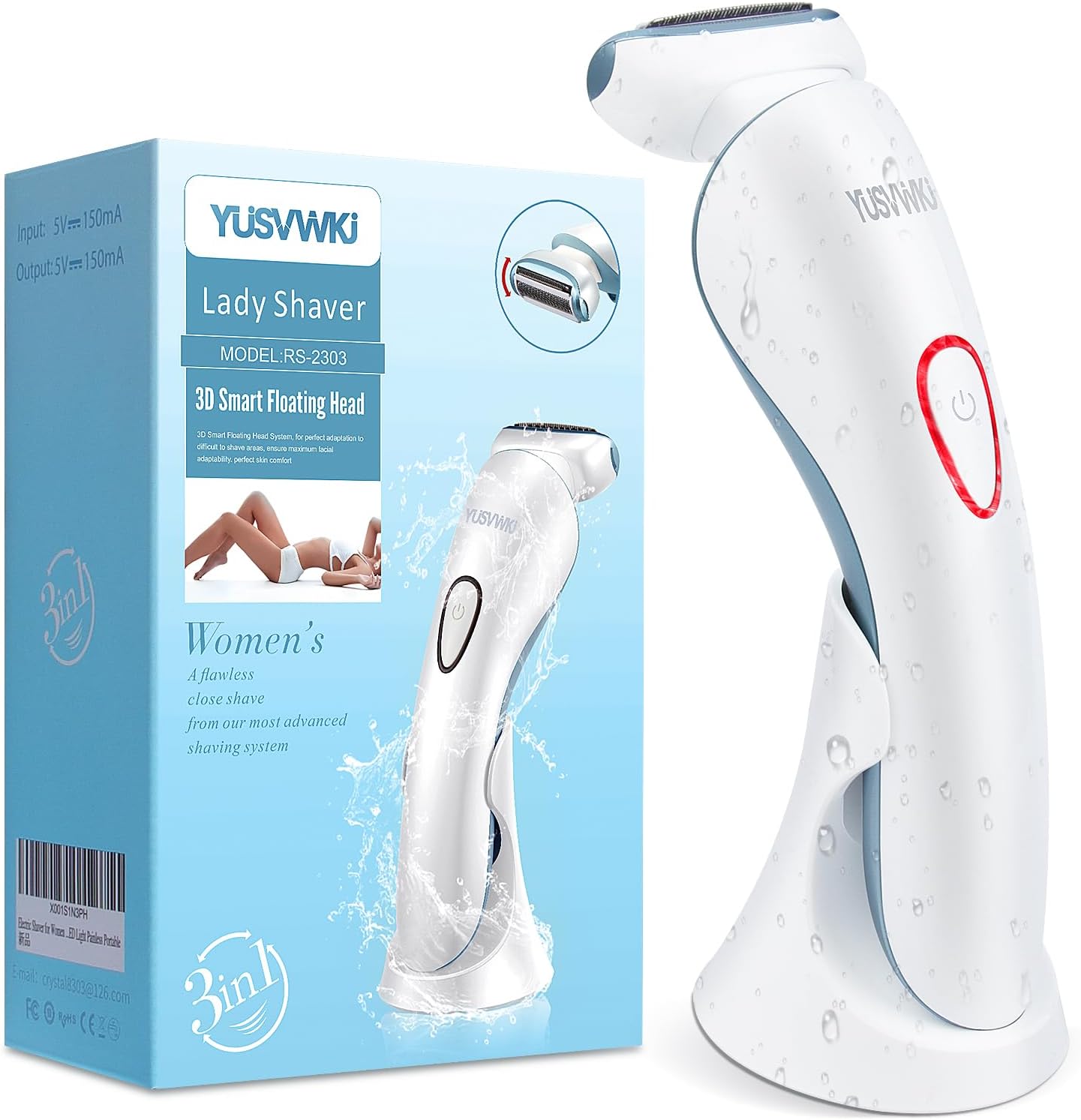 Amazon.com: Electric Shaver for Women Electric Razors for Legs Bikini ...