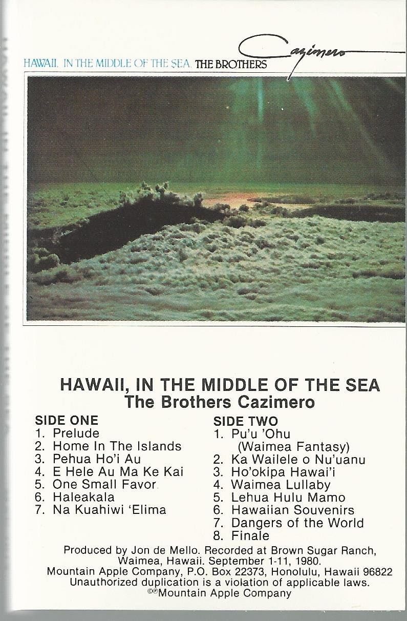Brothers Cazimero, Brothers Cazimero, Brothers Cazimero - Hawaii, In ...