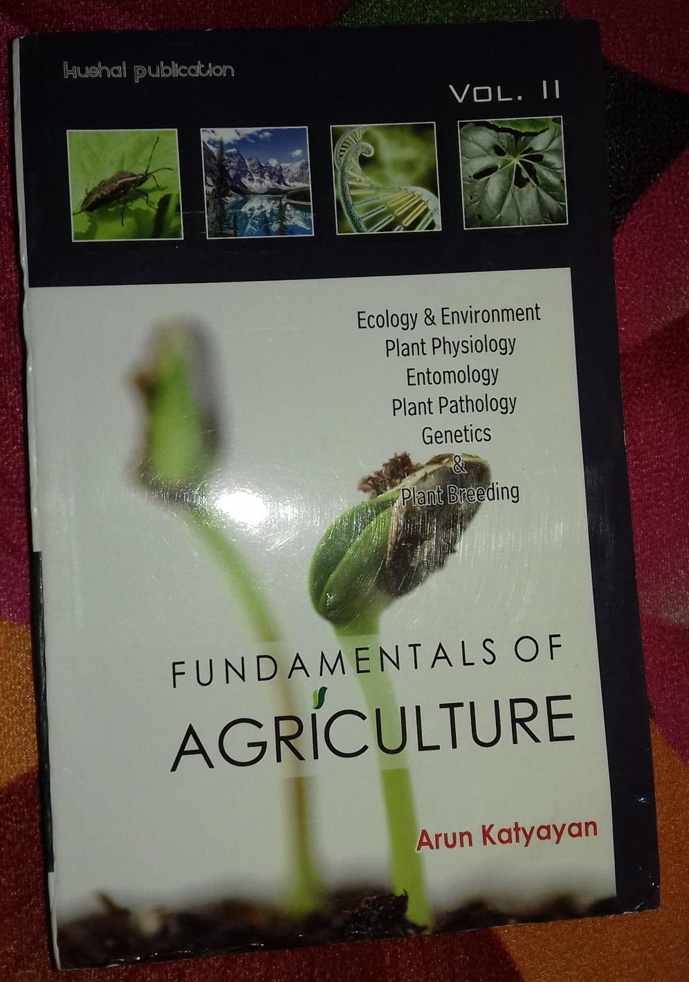 Fundamentals of Agriculture Vol.-1&2 : Amazon.in: Books