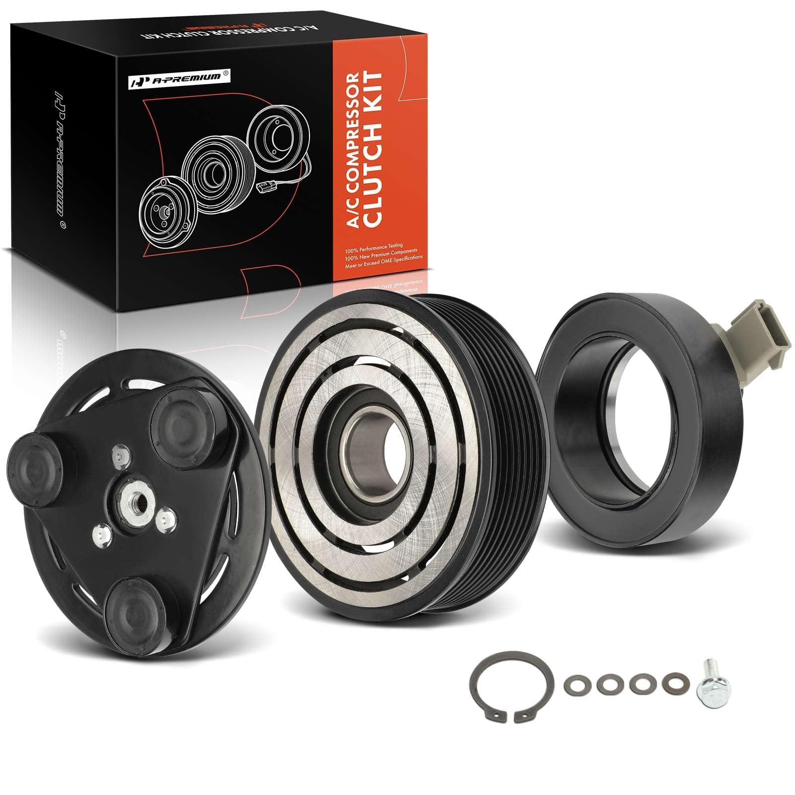 Amazon.com: A-Premium A/C Compressor Clutch Kit Compatible with Ford F ...