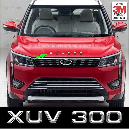 CarMetics XUV 500 3D Letters (3D Stickers 3D Logo 3D Emblem for ...