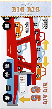 Amazon.com: MERI MERI Big Rig Wall Stickers : Tools & Home Improvement