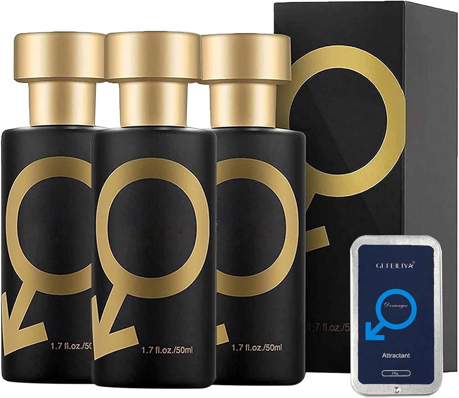 4PCS Venom-Love Parfum Phéromones Parfum Homme Parfum Pheromone Pour ...