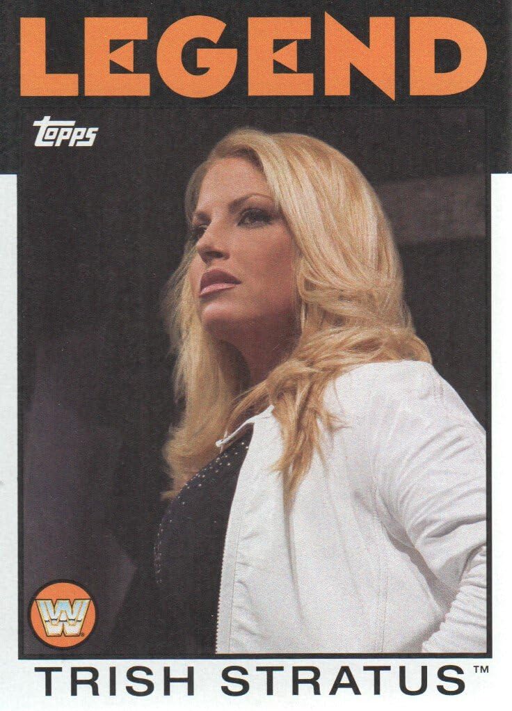 2016 Topps Heritage WWE Wrestling #108 Trish Stratus at Amazon's Sports ...
