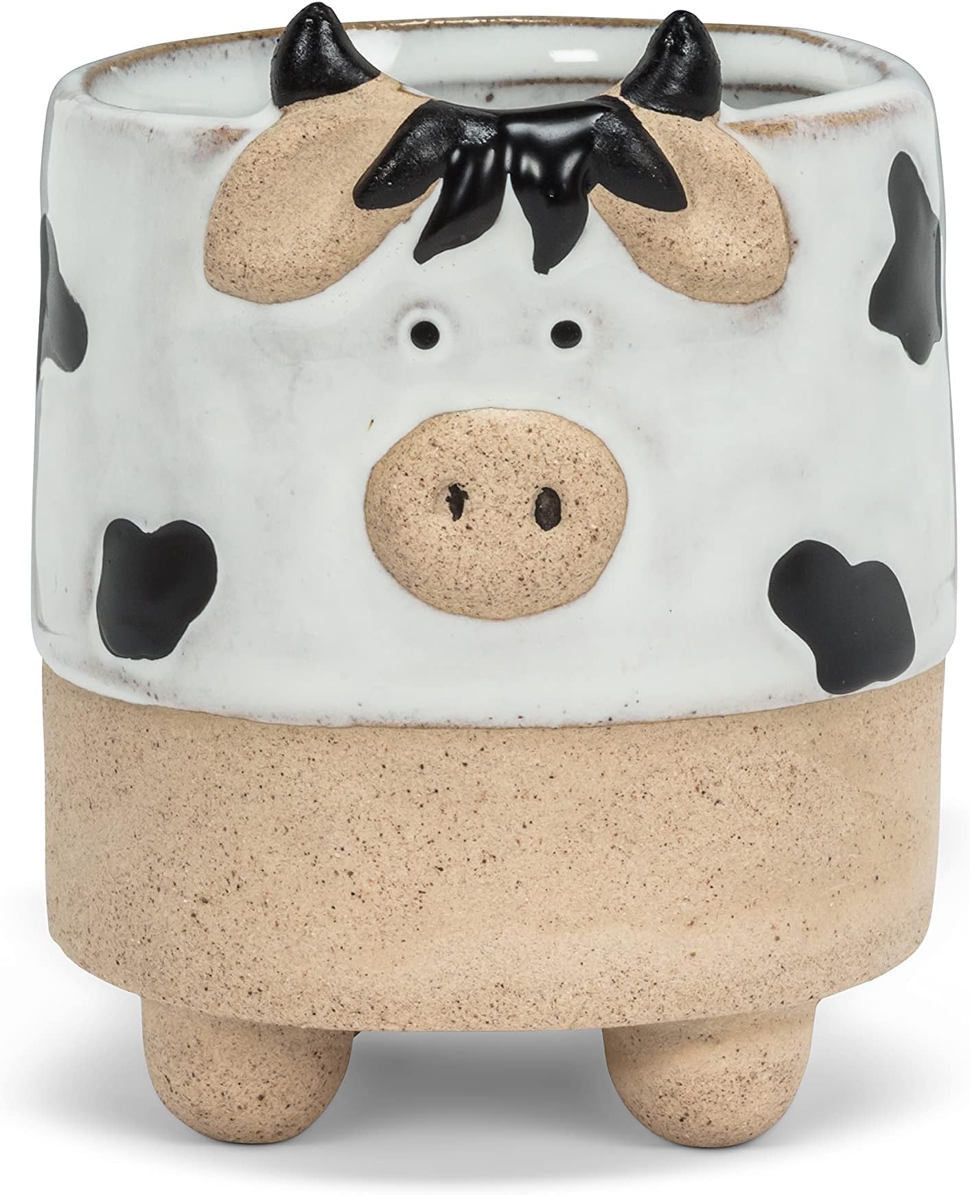 Amazon.com: Cosmos Gifts Fine Ceramic Country Barnyard Cow Candy Dish ...